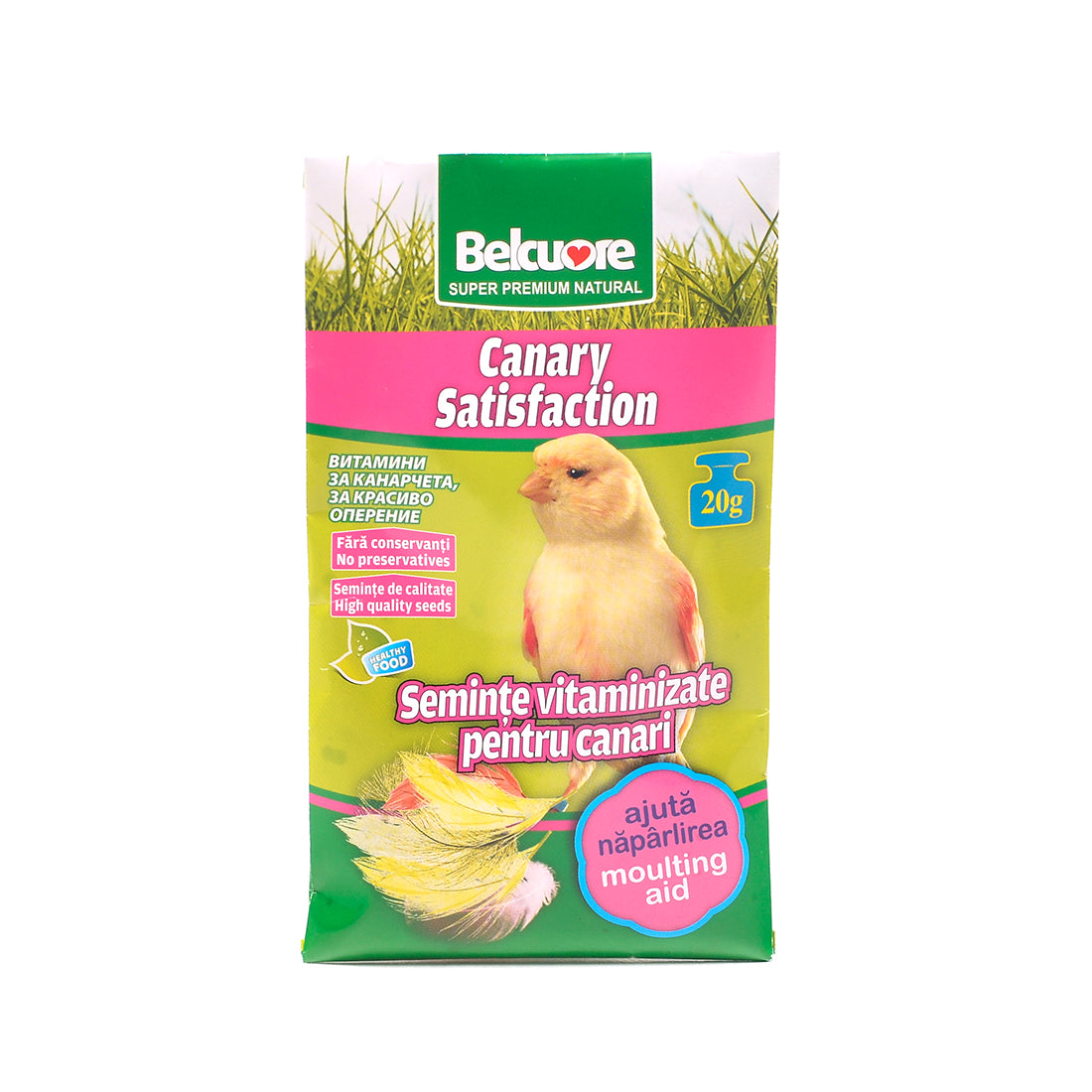 Vitamine pentru Canari Belcuore pentru Naparlire 20g | Animax.ro Vitamine pentru Canari Belcuore pentru Naparlire 20g | Animax.ro