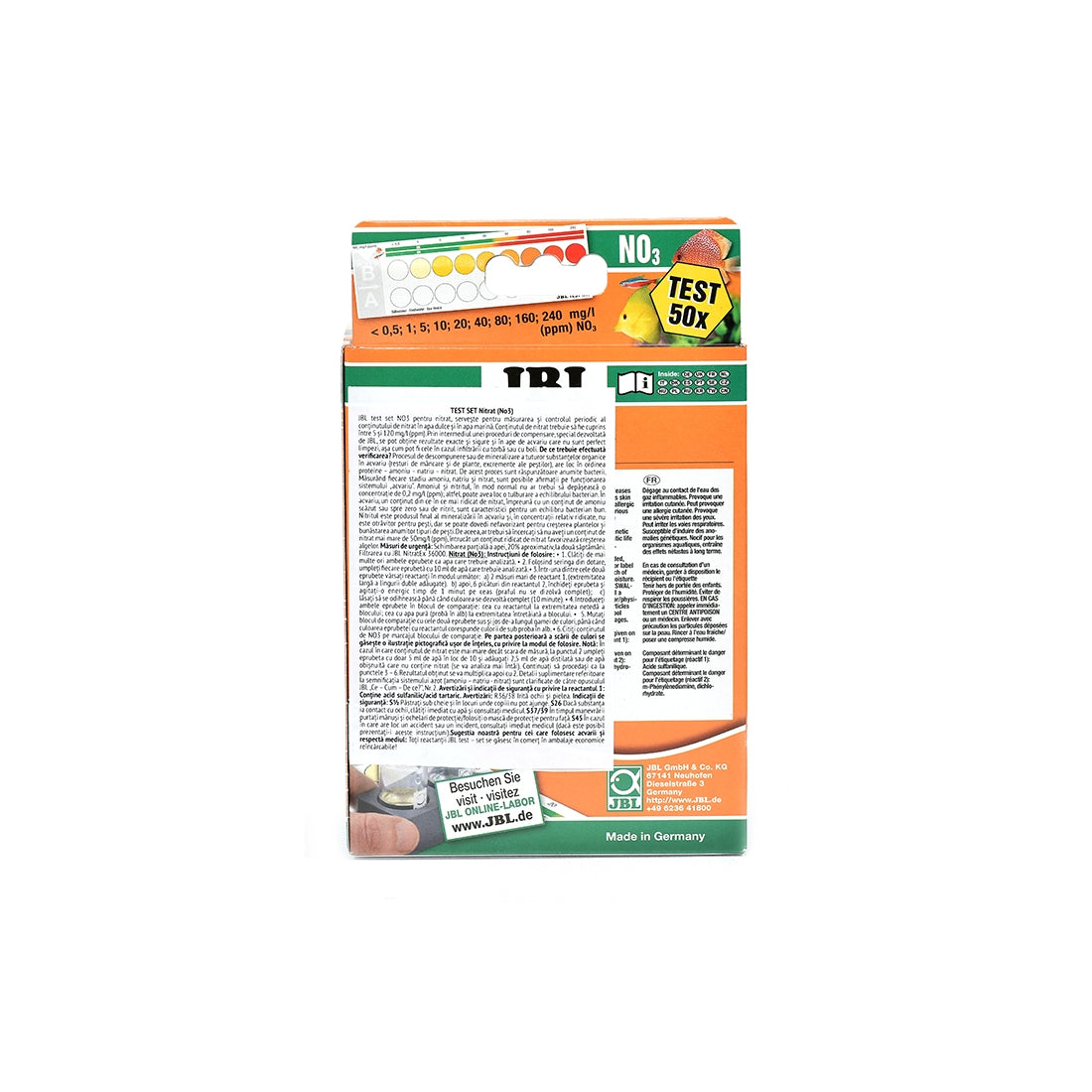 Test apa acvariu Jbl Nitrate Test Set No3 | Animax.ro