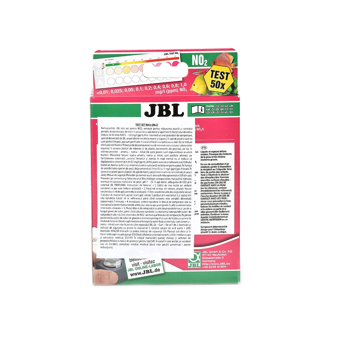 Test apa acvariu Jbl Nitrite Test Set No2 | Animax.ro
