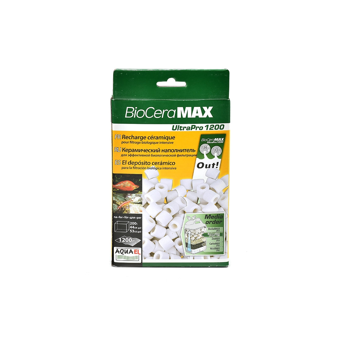 Material Filtrant Aquael Bioceramax Ultra Pro 1200 | Animax.ro