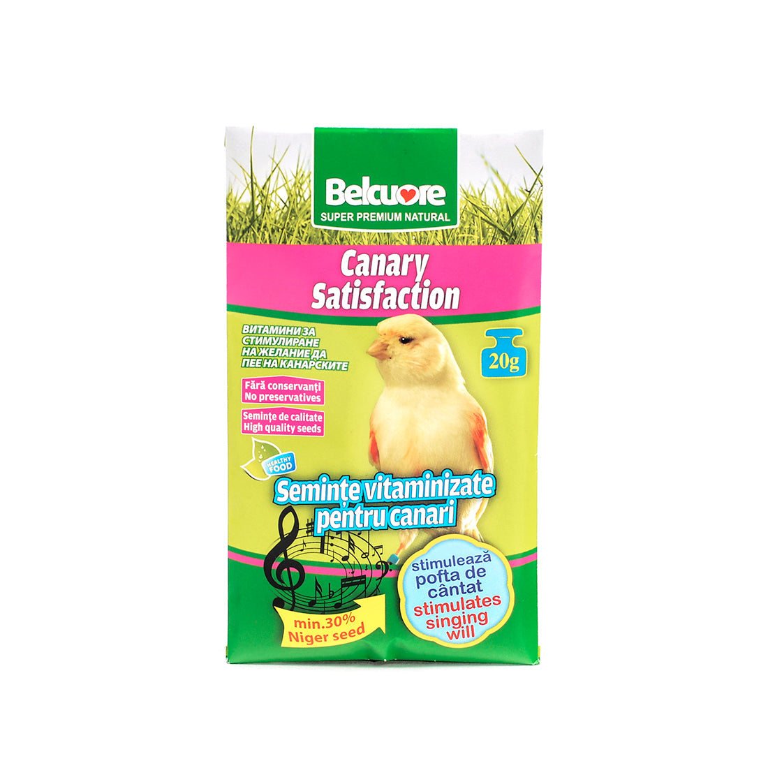 Vitamine pentru Canari Belcuore Cantec 20g | Animax.ro Vitamine pentru Canari Belcuore Cantec 20g | Animax.ro
