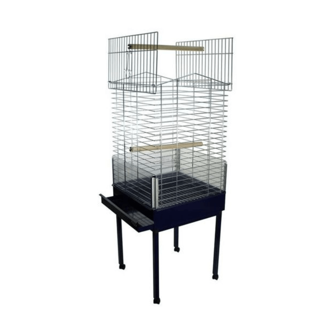 Colivie cu suport Ezia Special 57x54x82/138cm Crom | Animax.ro