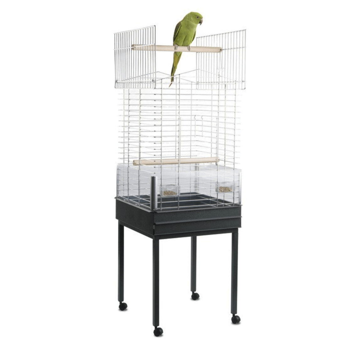 Colivie cu suport Ezia Special 57x54x82/138cm Crom | Animax.ro