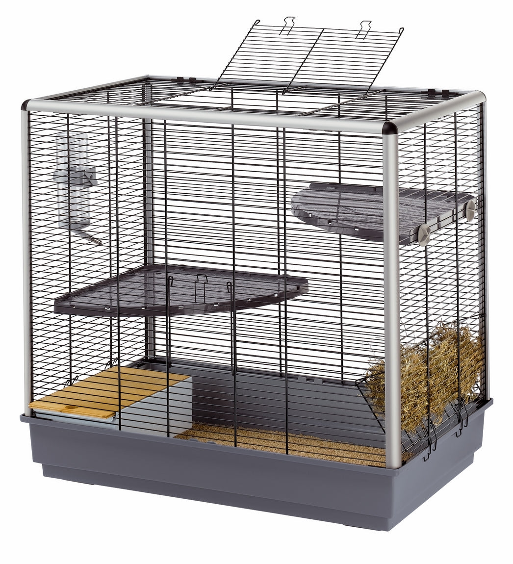 Cusca pentru chinchilla Ferplast Neagra 80x50x80cm | Animax.ro