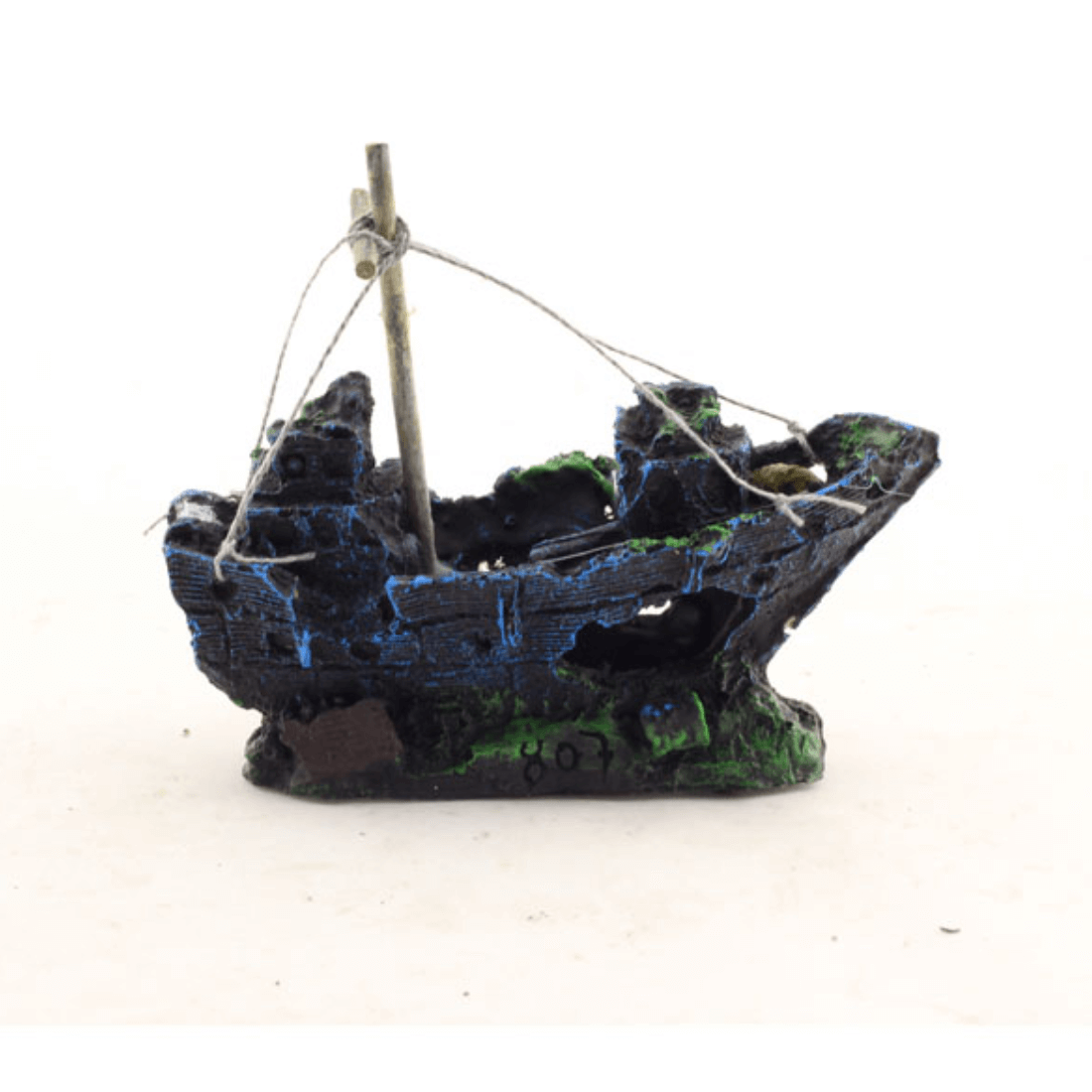 Decor pentru acvariu Enjoy Barca cu catarg 15x5.5x12 cm | Animax.ro