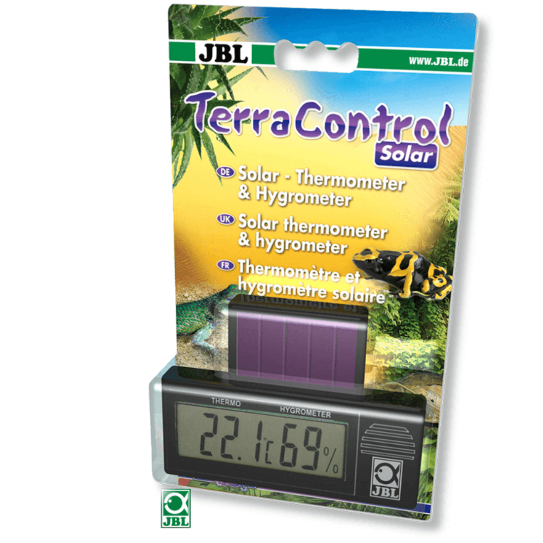 Higrometru pentru terariu JBL TerraControl Solar | Animax.ro