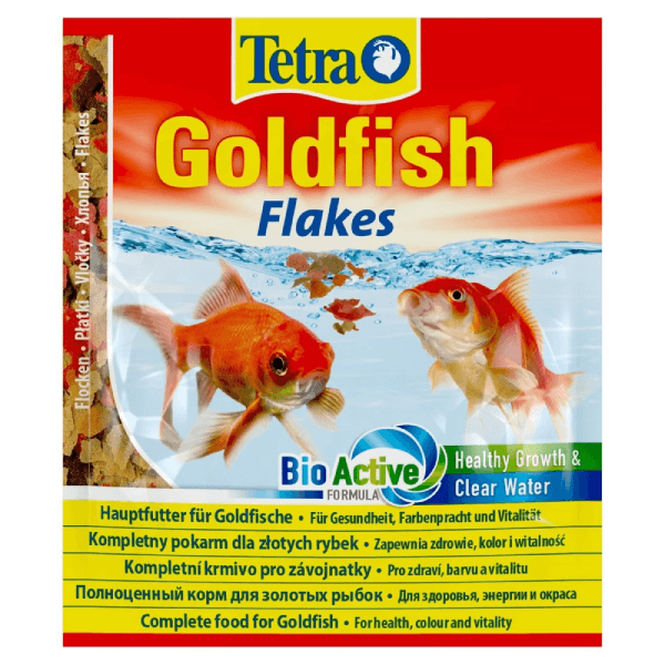 Hrana pentru pesti Tetra Goldfish Flakes 12g | Animax.ro