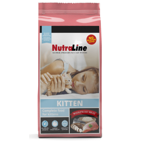 Hrana pentru pisici Nutraline Cat Kitten 10kg | Animax.ro