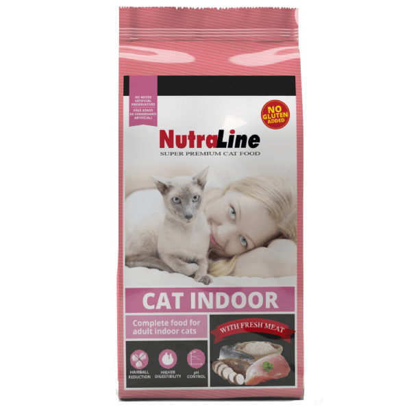 Hrana uscata pentru pisici Nutraline Cat Indoor 400g | Animax.ro