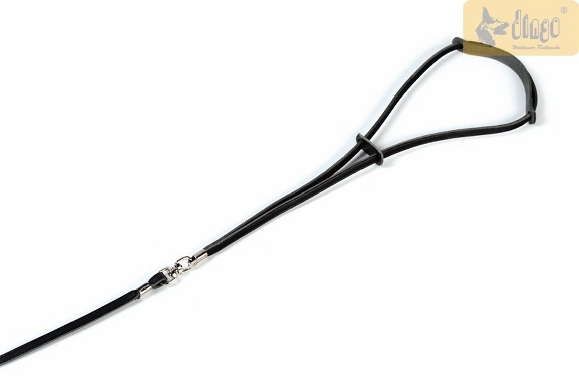 Lesa neagra de prezentare pentru caini Dingo 8 mm x 150 cm | Animax.ro