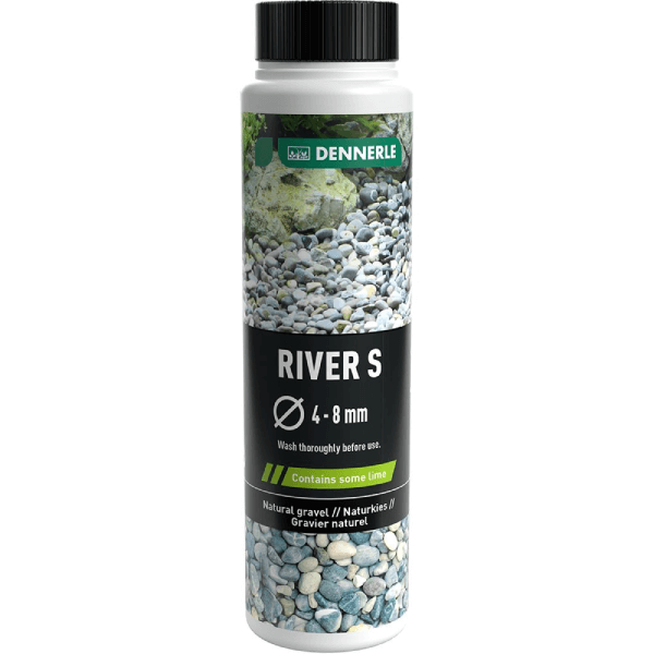 Pietris natural Dennerle River S 4-8mm 500g | Animax.ro