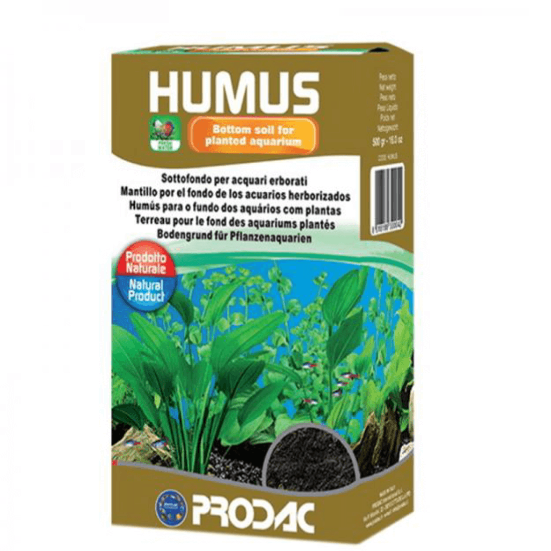 Sol fertilizant pentru acvariu Prodac Humus | Animax.ro